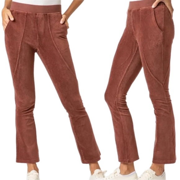 XCVI | Pants & Jumpsuits | Xcvi Aoide Soft Corduroy Pants Rust | Poshmark
